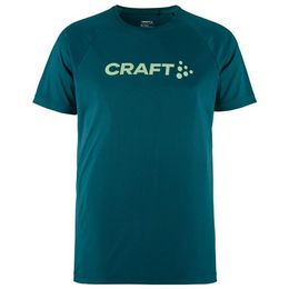 Craft - Core Unify Logo Tee - Funktionsshirt Gr S blau