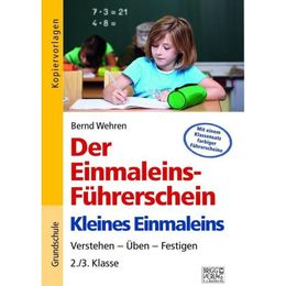 Der Einmaleins-Führerschein - Kleines Einmaleins - Bernd Wehren, Kartoniert (TB)