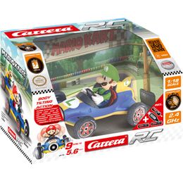 Carrera® RC Super Mario Rennwagen "Mario Kart™ - Mach 8 Luigi", mehrfarbig