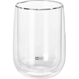 AdHoc® Teeglas-Set "Duo Glass", TRANSPARENT