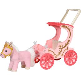 Baby Annabell® Little Sweet Puppen-Pferdekutsche und Pony, Lichteffekte, rosa
