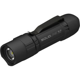 LEDLenser Taschenlampe "Solidline SL6", Lichtleistung 320 Im, Länge 13,1 cm, schwarz