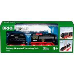 Brio® World - Batterie-Dampflok mit Wassertank, Licht- und Dampf-Effekt