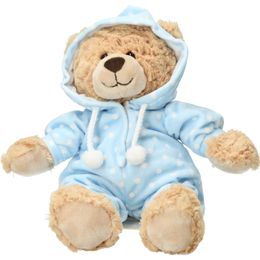 HERMANN TEDDY COLLECTION® Teddybär "Schlafanzugbär", 30 cm, blau
