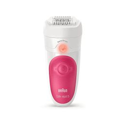 Braun Silk-épil 5 5/500 SensoSmart Epilierer, Weiß / Pink