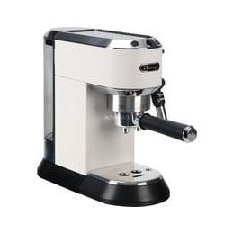 De'Longhi Dedica Style EC 685.W, Espressomaschine weiß/silber (glänzend) Kapazität: 1,1 Liter Verbrauch: 1.300 Watt (Betrieb) System: E.S.E. Abmessungen: 149 x 305 x 330 mm