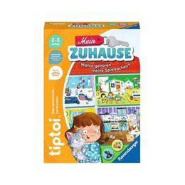 Ravensburger tiptoi Mein Zuhause, Brettspiel Spieleranzahl: 1 - 4 Spieler Spieldauer: 10 Minuten Altersangabe: ab 24 Monaten Serie: tpitoi Spiele