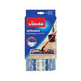 Vileda ULTRAMAX Ersatz-Wischbezug Microfibre & Cotton, extra feucht f&uuml;r Ultramat 2in1 Flachwischer