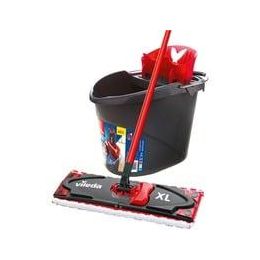 Vileda Wischer ULTRAMAX XL Universal Box, Bodenwischer schwarz/rot