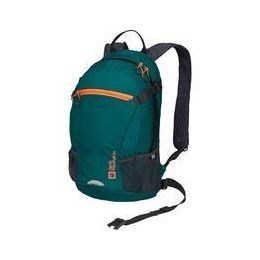 Jack Wolfskin VELOCITY 12, Rucksack grün/orange, 12 Liter Typ: Rucksack - Fahrradrucksack Geeignet für: Outdoor, Sport Material: Cross Rip 210D Polyester Kapazität: 12 Liter Volumen