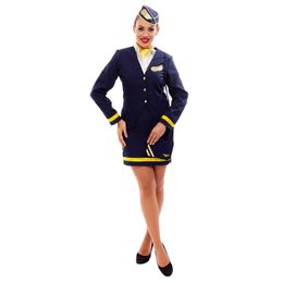 buttinette Stewardess-Kostüm "Lana" für Damen