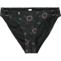 Black Premium by EMP Bikini Pants With Celtic Prints Bikini-Unterteil schwarz in L