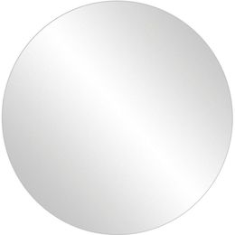 Schildmeyer Wandspiegel Smash, Runde Spiegelfläche mit 45 cm Durchmesser, weiß