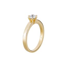 OROLINO Fingerring 585/- Gelbgold 1 Brill. 0,50 ct., gelb