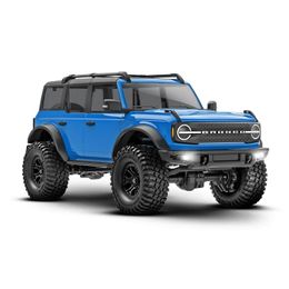 Traxxas RC-Buggy Traxxas TRX-4m Crawler Ford Bronco 4x4 blau RTR 1/18 inkl. Akku