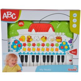 ABC-Dickie-Simba Spielzeug-Musikinstrument Kleinkindwelt Tier-Keyboard 104018188