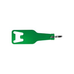 Livepac Office Flaschenöffner Flaschenöffner aus recyceltem Aluminim / Farbe: grün