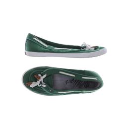 Tommy Hilfiger Damen Ballerinas, grün, Gr. 37