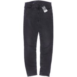 SOCCX Damen Jeans, schwarz