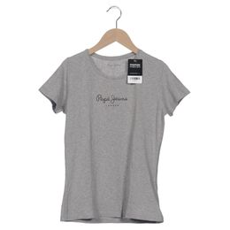 Pepe Jeans Damen T-Shirt, grau, Gr. 38