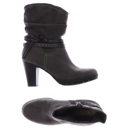 Tamaris Damen Stiefelette, grau, Gr. 36