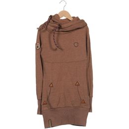 Naketano Damen Kapuzenpullover, braun, Gr. 34