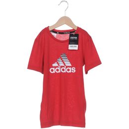 Adidas Damen T-Shirt, rot, Gr. 122