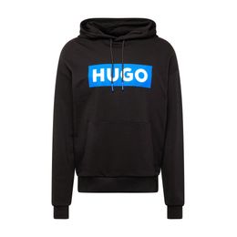 Hugo Sweatshirt 'Nalves' Herren Gr&ouml;&szlig;e XXXL azur / schwarz / offwhite