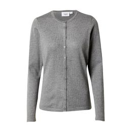 Saint Tropez Strickjacke 'Mila' Damen Gr&ouml;&szlig;e M graumeliert