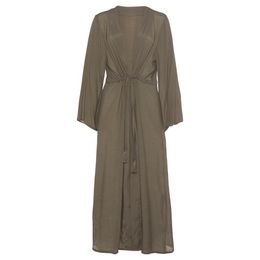 Lascana Strandkleid Damen Gr&ouml;&szlig;e 44/46 khaki