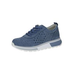 Caprice Leder-Sneakers in Blau - 41