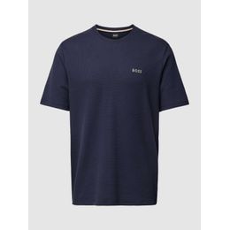 BOSS T-Shirt mit Label-Stitching