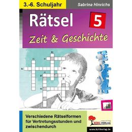 Rätsel / Band 5: Zeit & Geschichte - Sabrina Hinrichs, Kartoniert (TB)