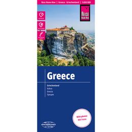 Reise Know-How Landkarte Griechenland / Greece (1:650.000) - Reise Know-How Verlag Peter Rump, Karte (im Sinne von Landkarte)