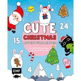 Mein Kawaii-Adventskalender-Buch: Cute Christmas, Gebunden