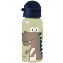 Sigikid Trinkflasche DINO (400ml) in grün/blau