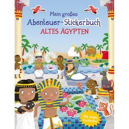 Loewe Verlag Mein großes Abenteuer-Stickerbuch - Altes Ägypten - Joshua George, Kartoniert (TB)