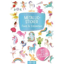 Ars Edition Metallic-Sticker - Feen & Einhörner