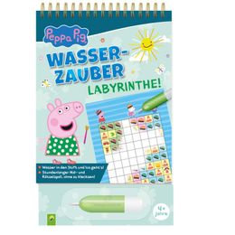 Peppa Pig Wasserzauber Labyrinthe. Einfach mit Wasser malen!, Pappband