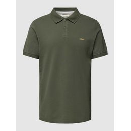 s.Oliver RED LABEL Poloshirt mit Label-Stitching