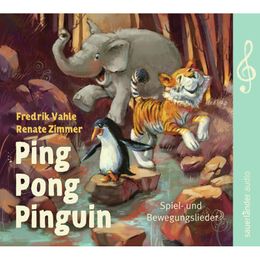 Ping Pong Pinguin,1 Audio-CD - Renate Zimmer, Fredrik Vahle (Hörbuch)