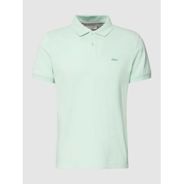 s.Oliver RED LABEL Poloshirt mit Label-Stitching