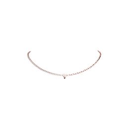 Paul Valentine PV Tennis & Chain Necklace Champagne