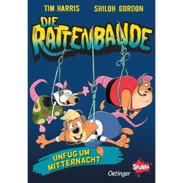 Oetinger Die Rattenbande 2. Unfug um Mitternacht - Tim Harris, Gebunden