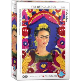 Eurographics Selbstbildnis - der Rahmen von Frida Kahlo (Puzzle)