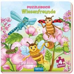 Trötsch Trötsch Pappenbuch Puzzlebuch Wiesenfreunde, Gebunden