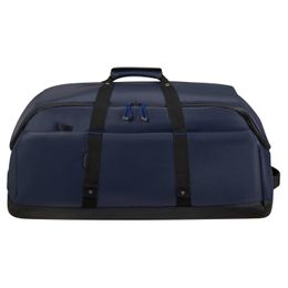 Samsonite Reisetasche ECODIVER DUFFLE L, mit Rucksackfunktion Reisetasche Weekender Sporttasche, blau