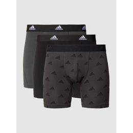 adidas Sportswear Trunks mit elastischem Logo-Bund im 2er-Pack