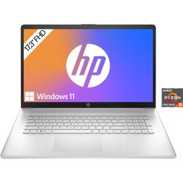 HP Notebook "17-cp0252ng" Notebooks Gr. 8 GB RAM 512 GB SSD, silberfarben (natursilber) 17" Notebook Bestseller