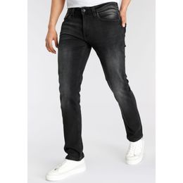Regular-fit-Jeans Pepe Jeans "Cash" Gr. 36, Länge 32, schwarz (washed black) Herren Jeans Regular Fit